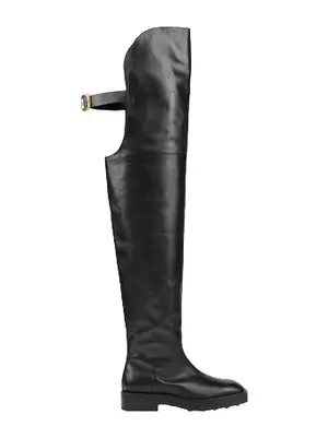 TOD'S Leather Over-the-knee Boots - Black