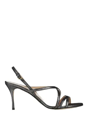 SERGIO ROSSI Ankle Strap Sandals - Grey