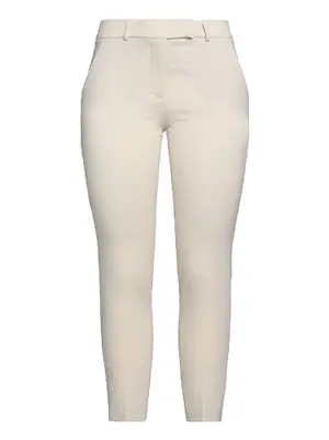 Peserico Slim-fit Mid-rise Trousers - White