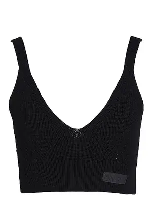 Dsquared2 DSQUARED2 Knit Crop Top Black
