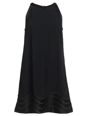 Emporio Armani Mini Flared Dress - Black