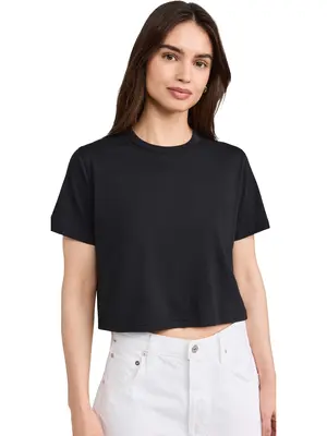 Sold Out NYC The Cropped Perfect Tee - Black