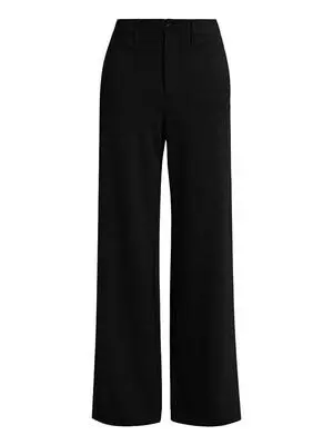 Rag & Bone Sofie Ponte Wide-leg Pants - Black