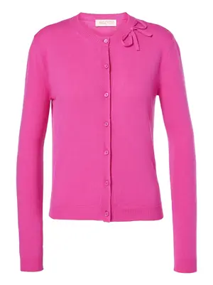 Valentino Garavani Wool Cardigan - Pink