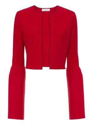 Gabriela Hearst Gabriela Hearst Katlin Cropped Jacket Red