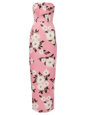 EMILIA WICKSTEAD Emine Floral Gown - Pink