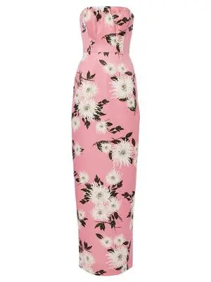 EMILIA WICKSTEAD Emine Floral Gown - Pink