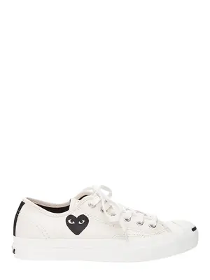 CONVERSE Comme Des Garçons Play X Jack Purcell Low Sneakers - Cream