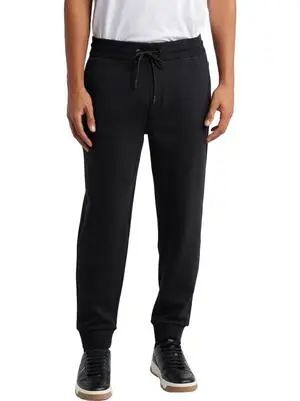 BOSS Locsin Cotton Blend Joggers Black