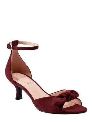 Bandolino Andora Ankle Strap Kitten Heel Sandal - Dre01