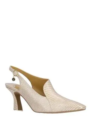 J. Reneé Prissy Slingback Pump - Pearl
