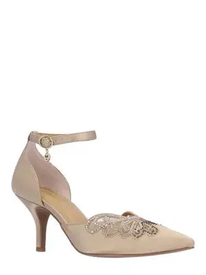 J. Reneé Isabetta Pointed Toe Pump - Beige