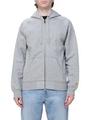 Carhartt Work In Progress Full Zip Hoodie - Grey