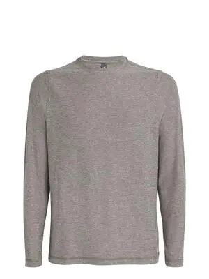 Vuori Strato Tech Long-Sleeve T-Shirt Grey