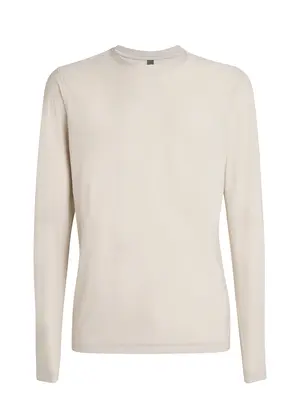 Vuori Strato Tech Long-Sleeve T-Shirt Ivory