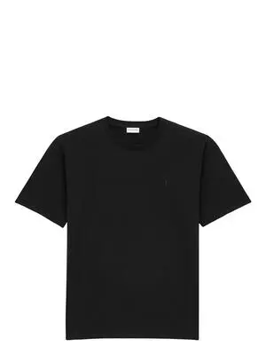 Saint Laurent Cassandre T-shirt - Black