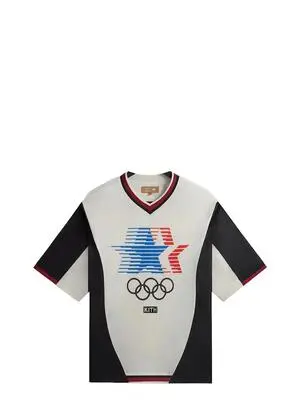 Kith Olympics Heritage Mesh Darin Warm Up Shirt - Silk
