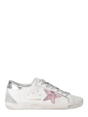 GOLDEN GOOSE Superstar Exclusive2 Leather Low-top Trainers - White/comb