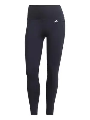 Adidas Optime Stash Pocket High-waisted 7/8 Leggings - Legend Ink