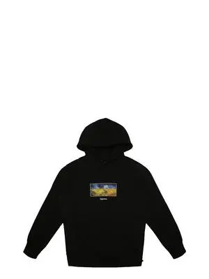 Supreme Field Hooded Sweatshirt - Black