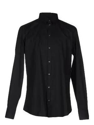 Dolce & Gabbana Shirt Size Cotton, Elastane - Black