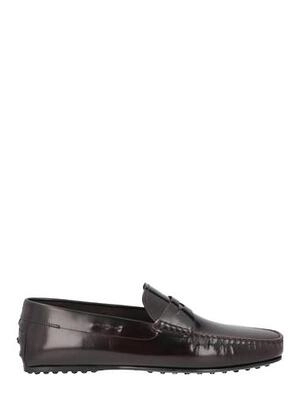 TOD'S Leather Loafers - Red