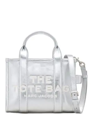 Marc Jacobs Small Metallic Tote Bag - Silver