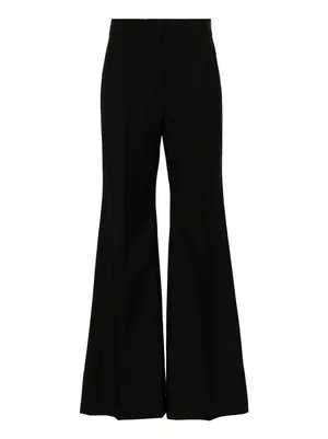 GIVENCHY Givenchy Flared Wool-Mohair Trousers