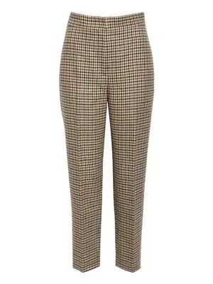 AKRIS Akris Punto Feryn Houndstooth Wool Ankle Pants