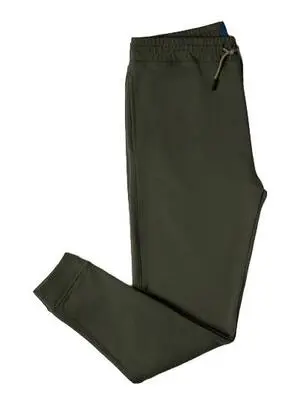 Robert Talbott Chandler French Terry Jogger - Dark Olive