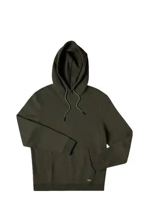 Robert Talbott Chandler French Terry Hoodie Dark Olive