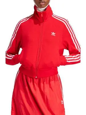 ADIDAS ORIGINALS Adicolor 3-stripes Knit Track Jacket - Better Scarlet