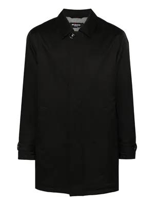 Kiton Padded Coat - Black
