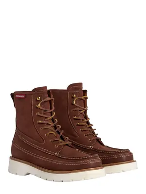 Dsquared2 Raised-seam Leather Boots - Brown