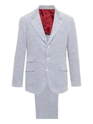 Brunello Cucinelli Corduroy Suit - Grey