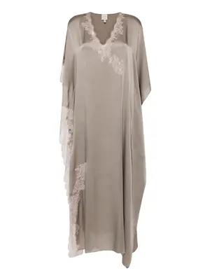 CARINE GILSON Carine Gilson Lace-Trim Kaftan