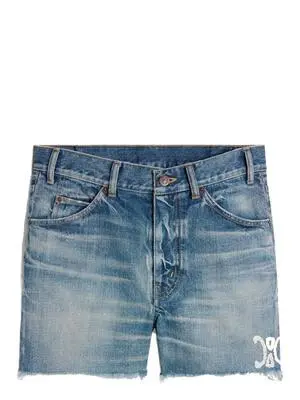 CELINE Denim Skate Shorts