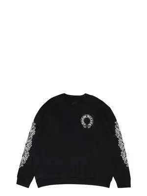 Chrome Hearts Horseshoe Crewneck Sweatshirt - Black