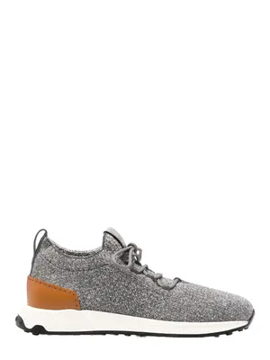 TOD'S Knitted Upper Sneakers - Grey