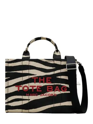 Marc Jacobs Zebra-print Tote - Black