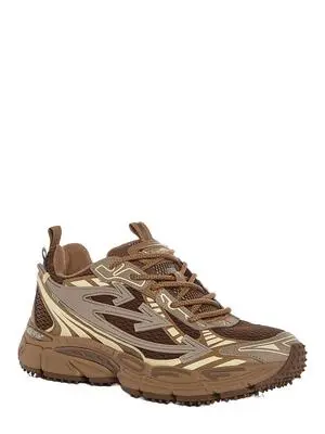 Off-White Off-White "Be Right Back" Sneakers Dark Brown