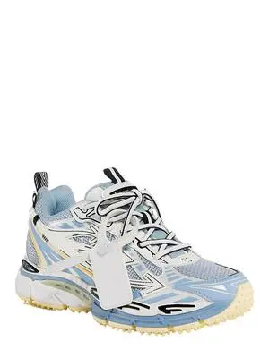 Off-White Off-White "Be Right Back" Sneakers Light Grey Cyan