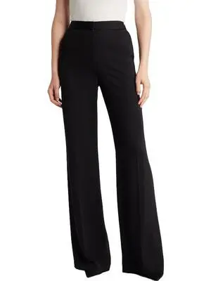Kobi Halperin Luxe Wide Leg Trousers - Black