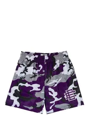ERIC EMANUEL EE Basic Short Purple/black Camo