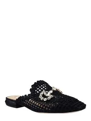 ZIGI ZIGI Isabelle Crystal Bit Mule Black