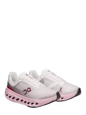 On Cloudsurfer Next Running Shoe - Peony/ivory