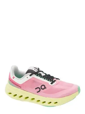 On On Cloudsurfer Next Running Shoe Pink/ Limelight