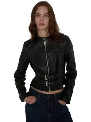 VEDA Liberty Leather Jacket