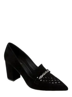 L'Agence Eleonore Pumps - Black Suede