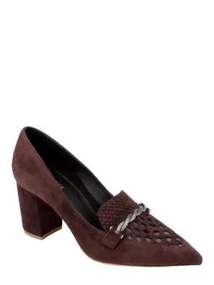 L'Agence L'AGENCE Eleonore Pumps Chocolate Suede